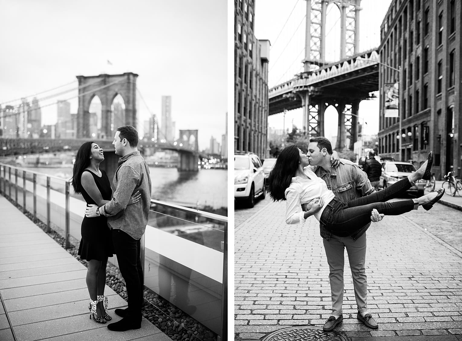 Allison & Chase | Dumbo Engagement Session |Brooklyn, New York | Niki ...