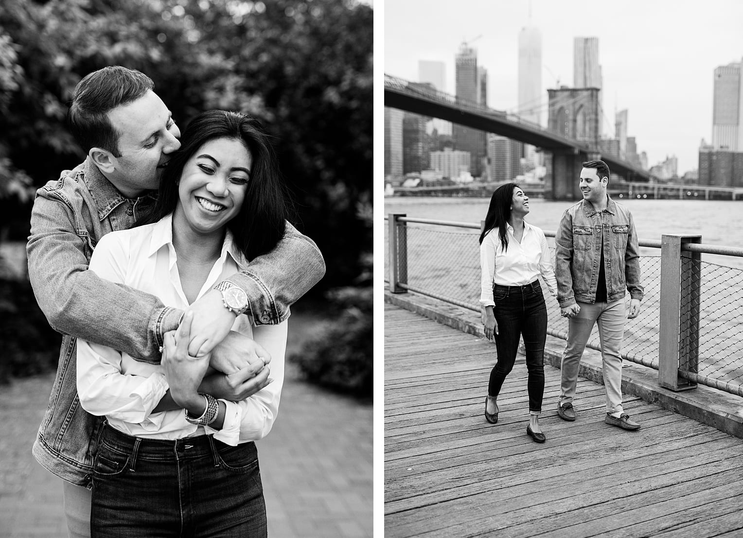 Allison & Chase | Dumbo Engagement Session |Brooklyn, New York | Niki ...