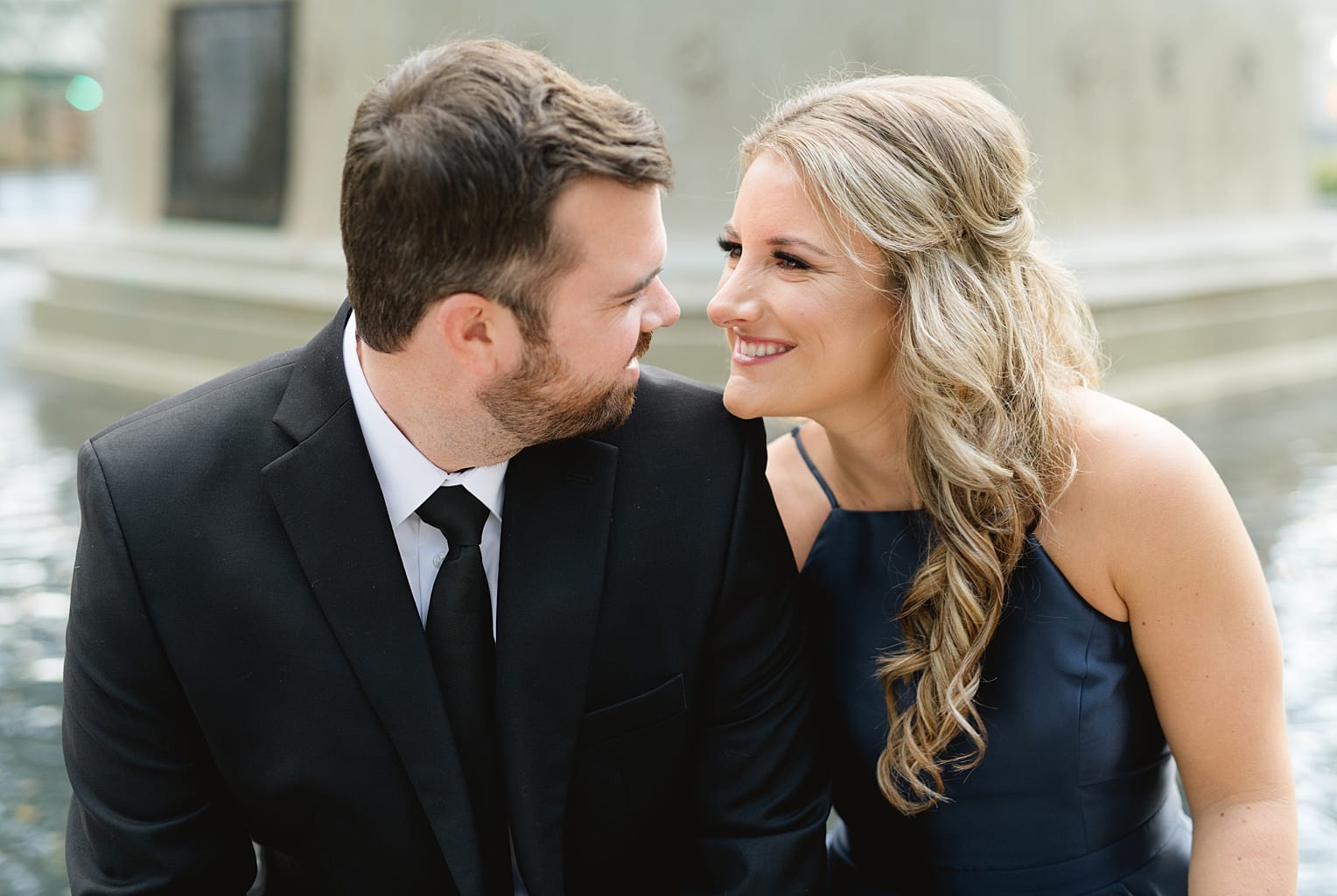 Ashlee & Michael | Downtown Detroit Engagement Session | Niki Marie ...