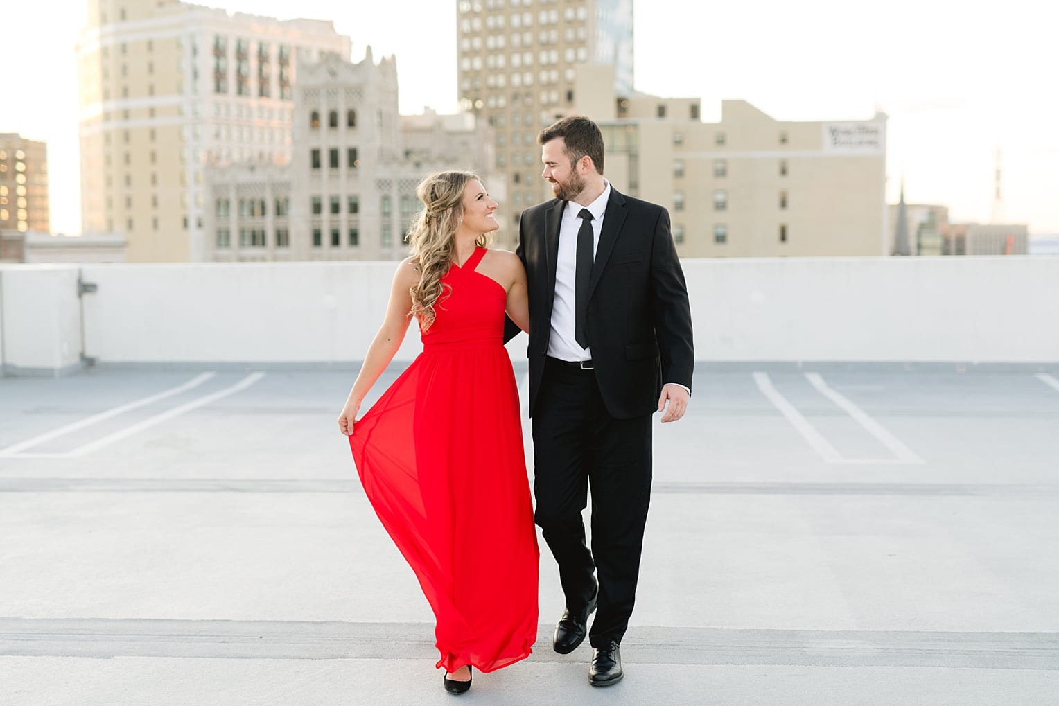 Ashlee & Michael | Downtown Detroit Engagement Session | Niki Marie ...