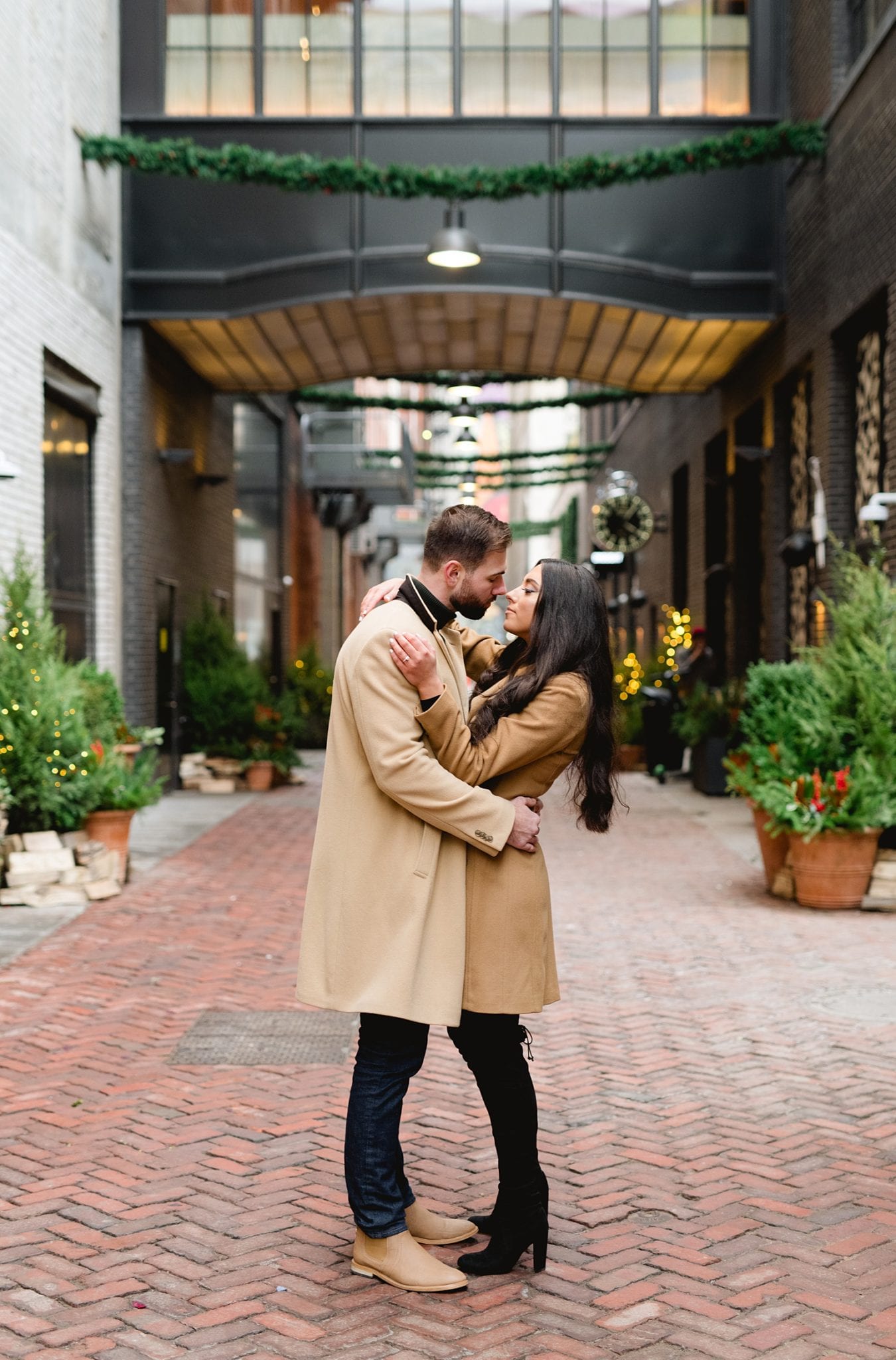 Maria & Matt | Downtown Detroit Engagement Session | Niki Marie Photography
