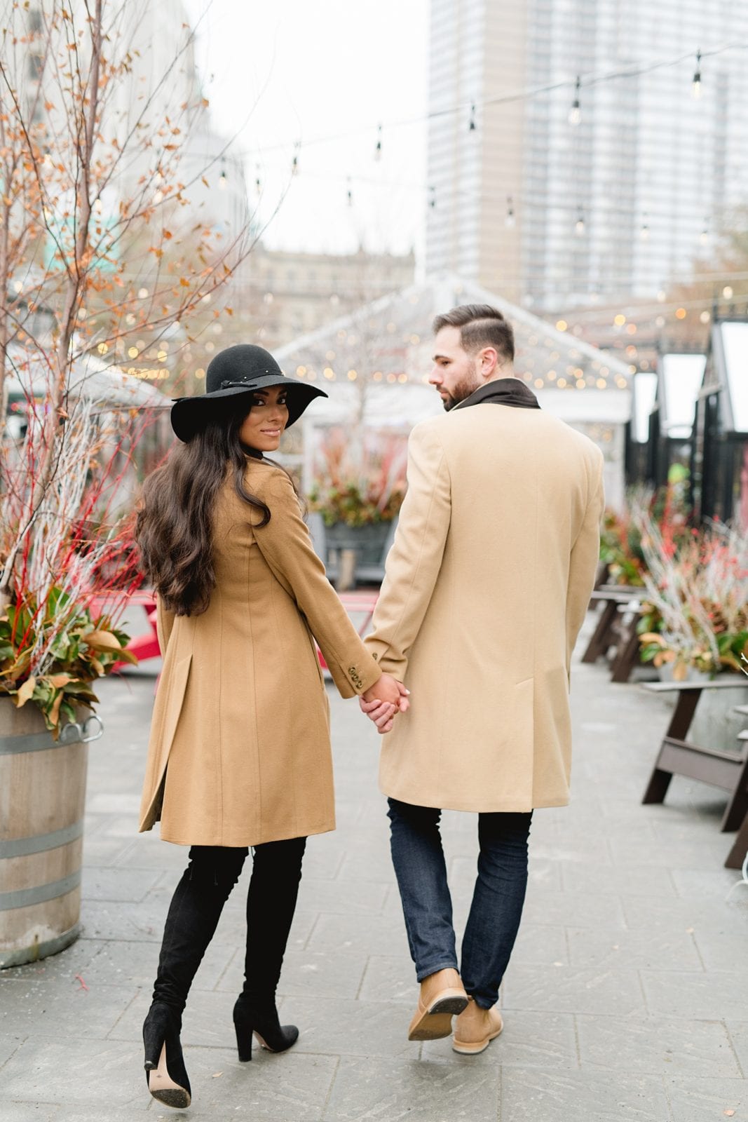 Maria & Matt | Downtown Detroit Engagement Session | Niki Marie Photography