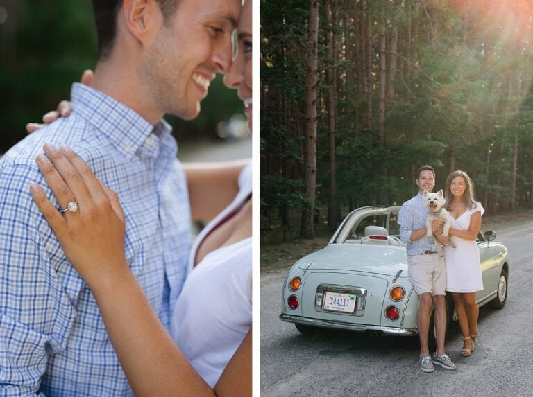 Madison & Nick | Traverse City Proposal | Niki Marie Photography
